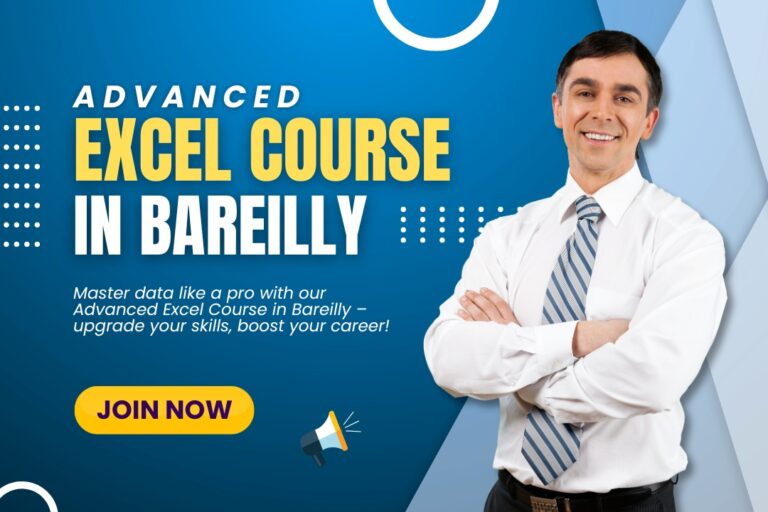 Best Advanced Excel Course in Bareilly with Trusted Institute